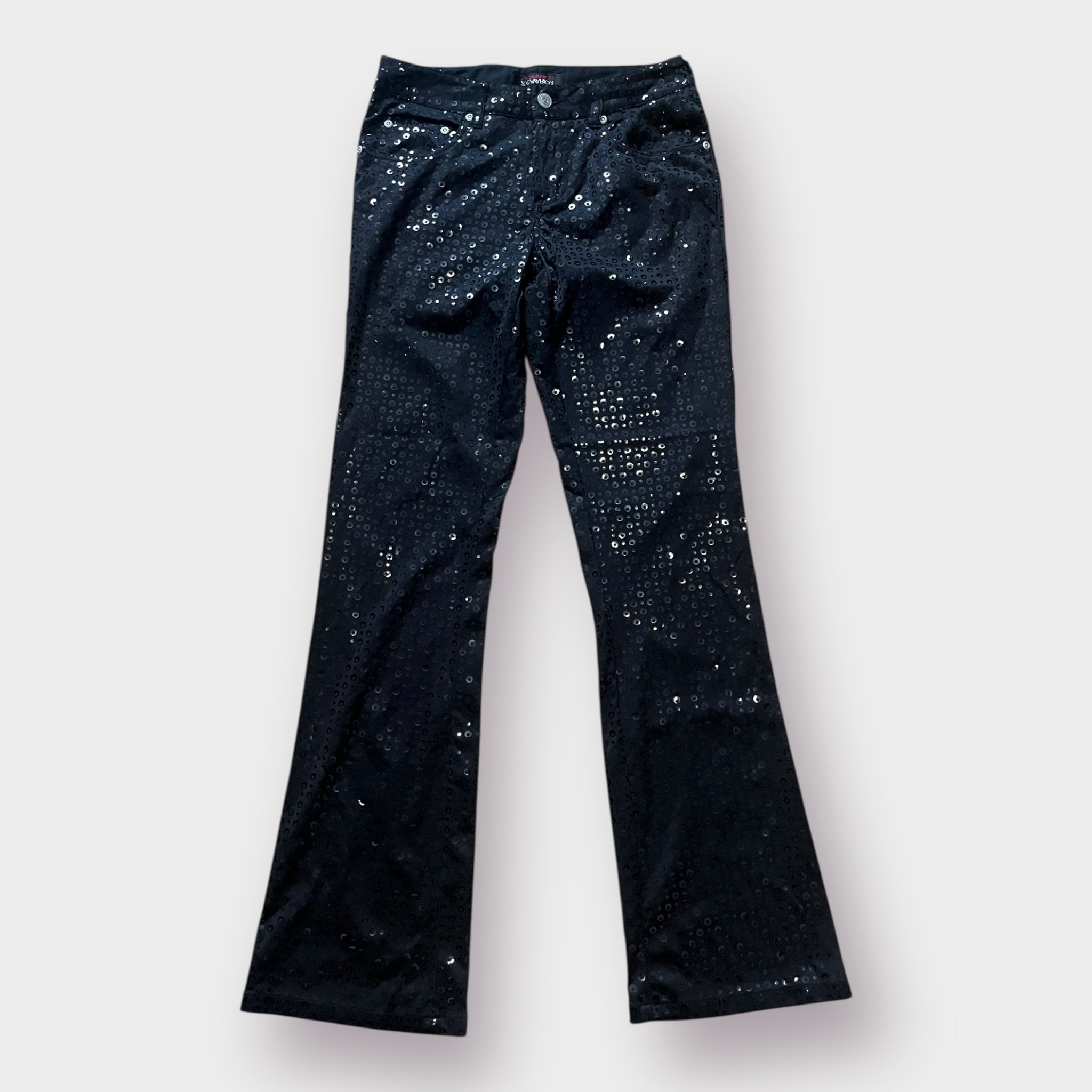Y2K Z. Cavaricci Sequin Disco Pants Size XS – CRITERIA VINTAGE